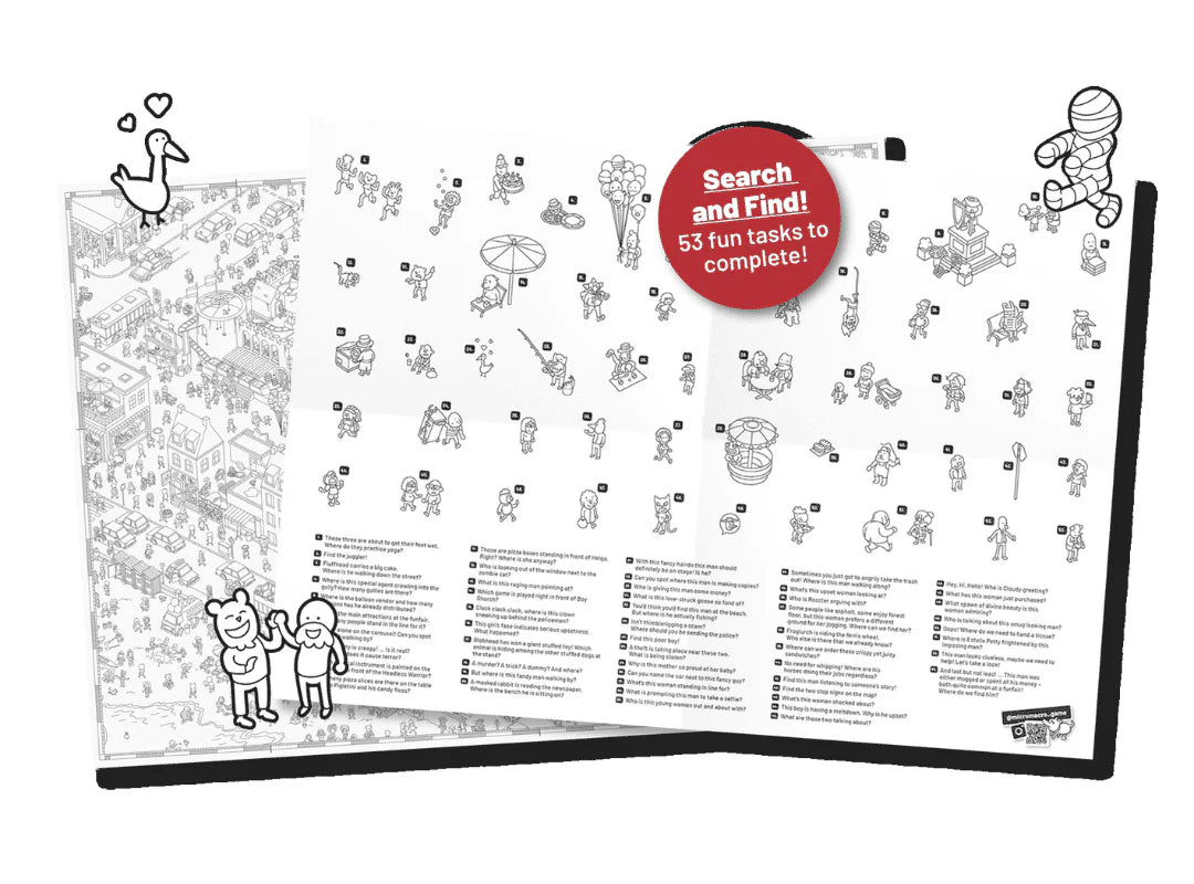 Micro Macro - Jigsaw: Funfair - 500pcs