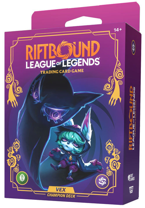 Riftbound League of Legends TCG - Unleashed - Champion Deck - Vex **Pr