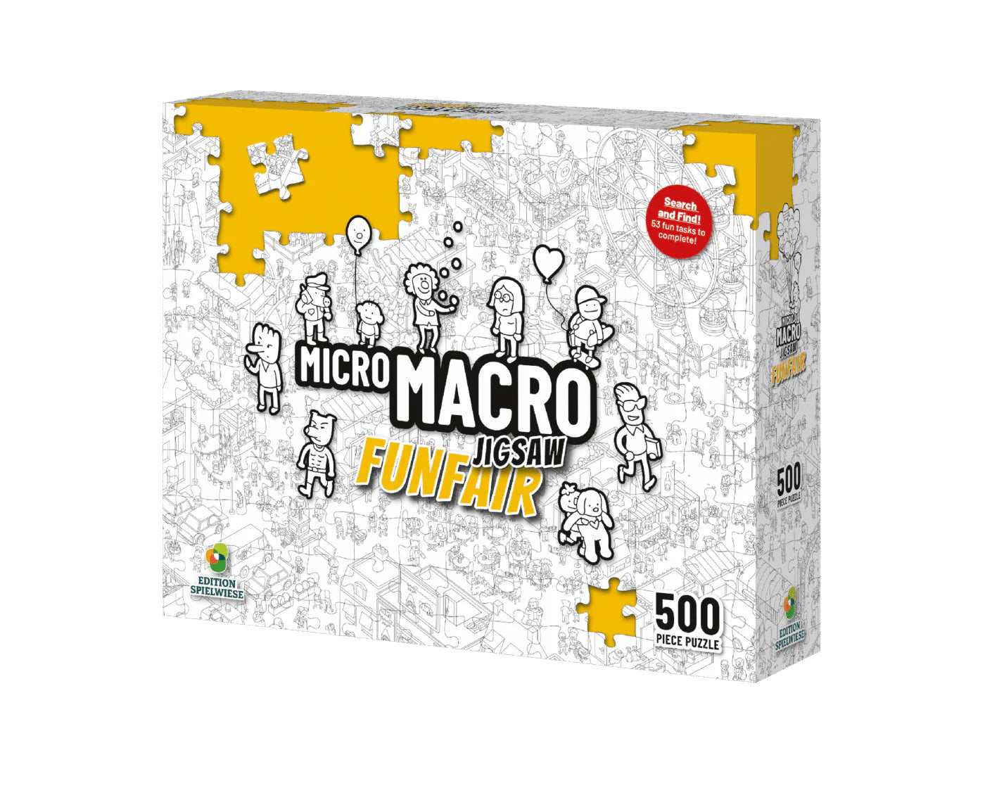 Micro Macro - Jigsaw: Funfair - 500pcs